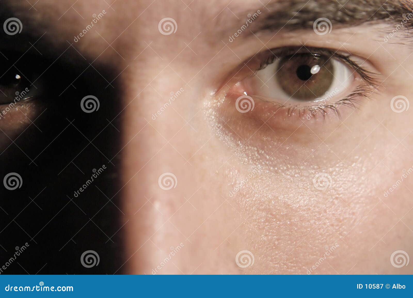 Relaxed eyes stock image. Image of human, scared, body, relaxed - 10587