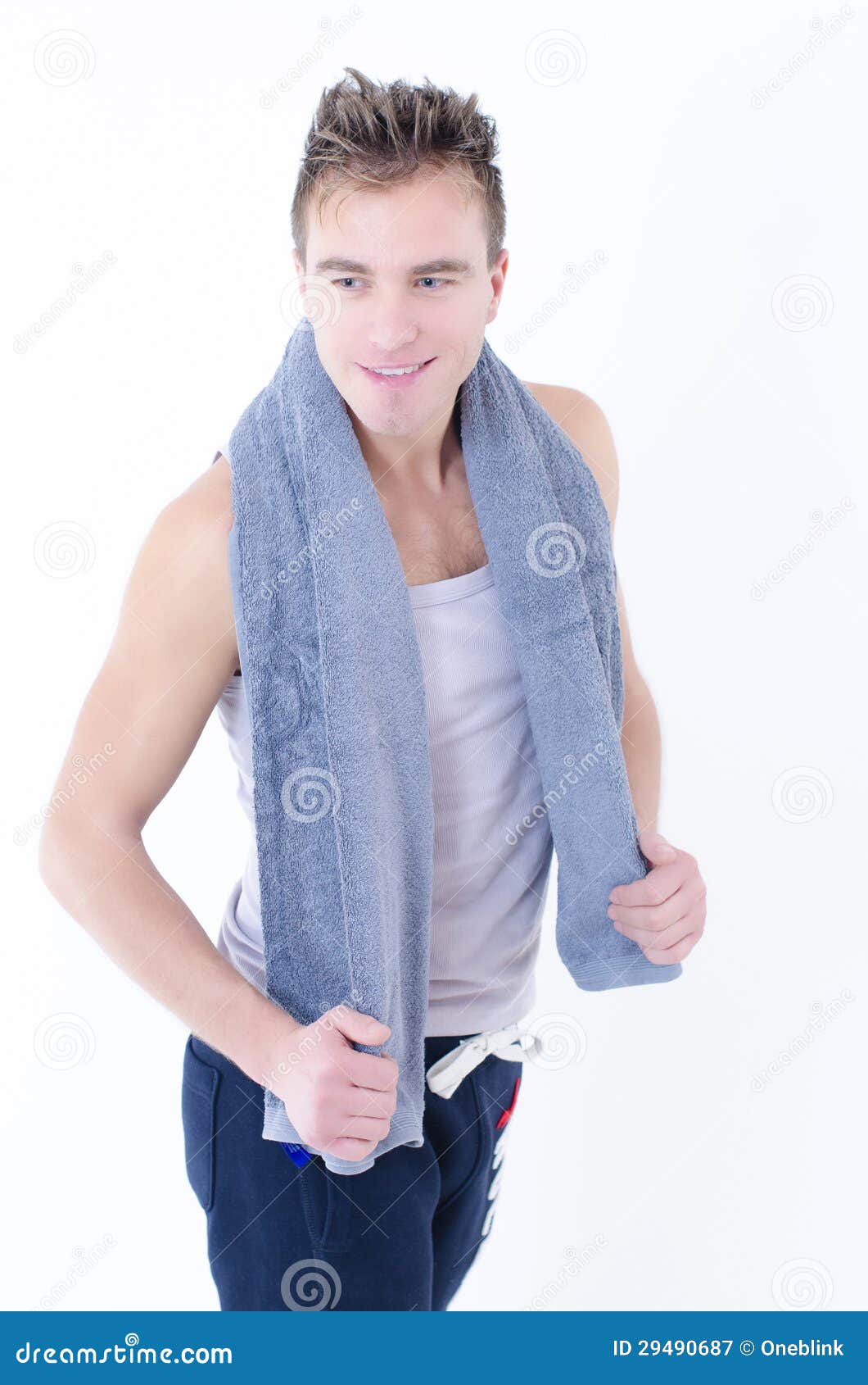 Relaxed Guy stock image. Image of smiling, looking, male - 29490687