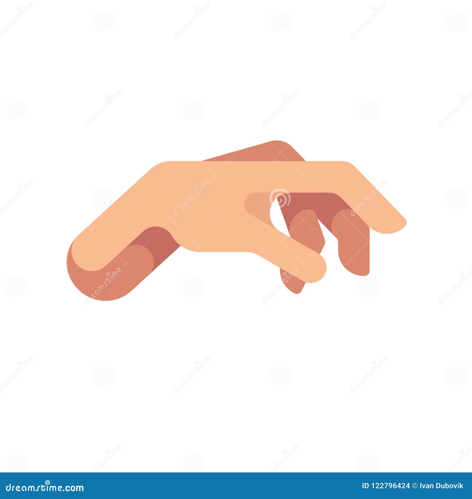 Relaxed Hand. Vector Drawing | CartoonDealer.com #150897609