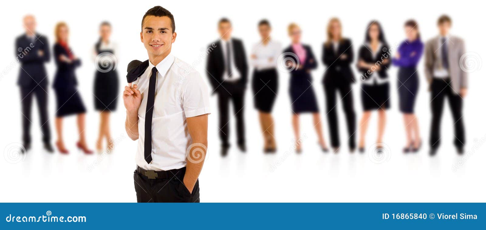 Relaxed leader stock photo. Image of businesswoman, businessteam - 16865840