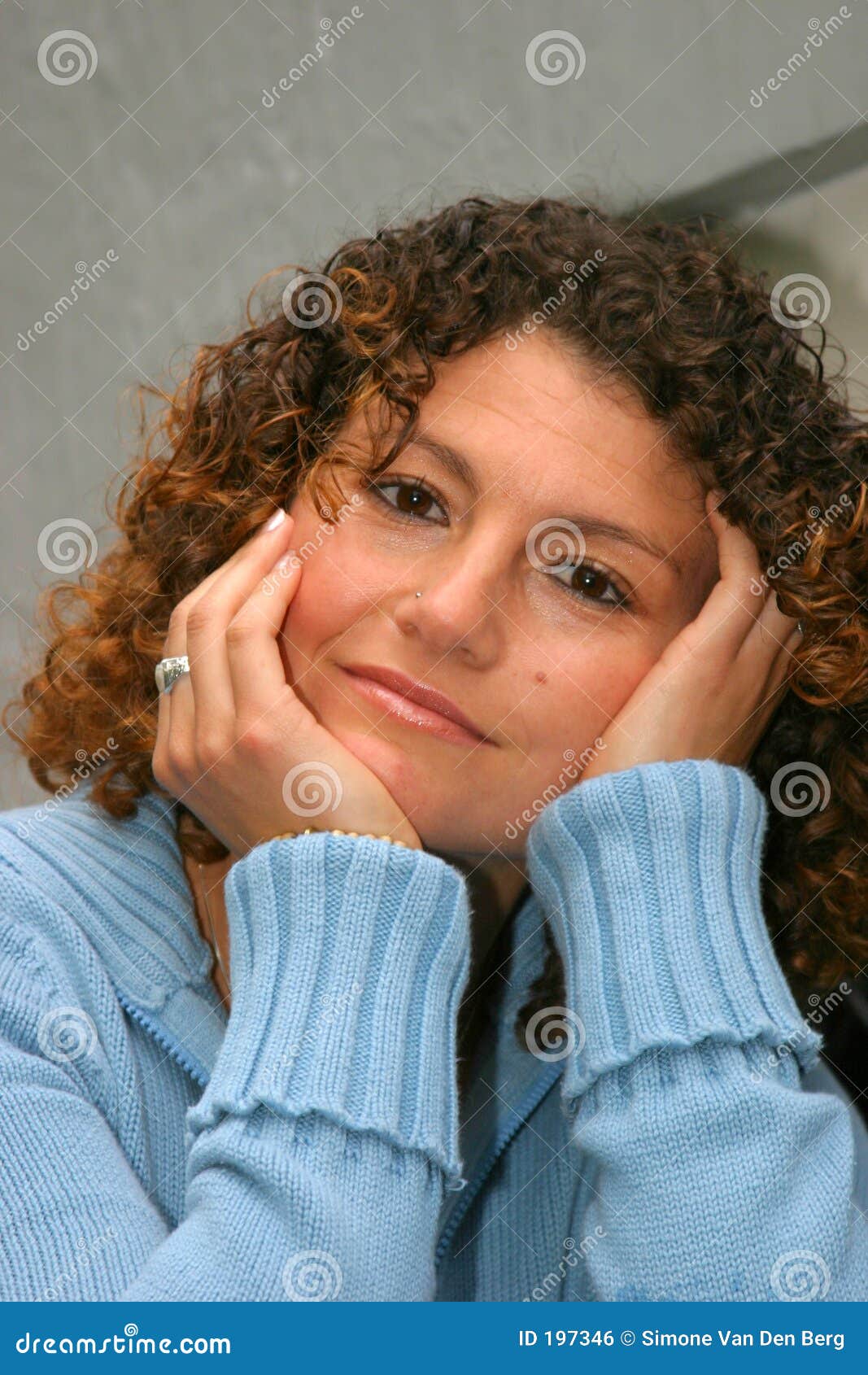Relaxed pose stock photo. Image of mature, beautiful, portrait - 197346