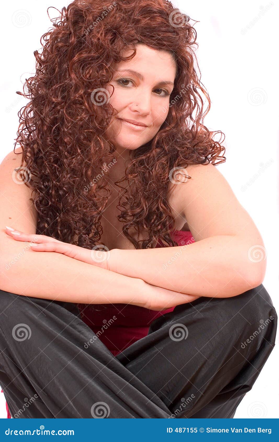 Relaxed pose stock image. Image of beautiful, people, relaxing - 487155