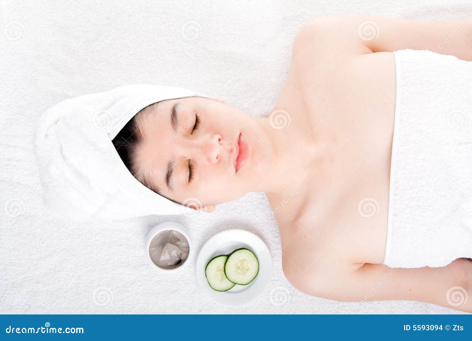 Relaxed woman stock photo. Image of lovely, gentle, person - 5593094
