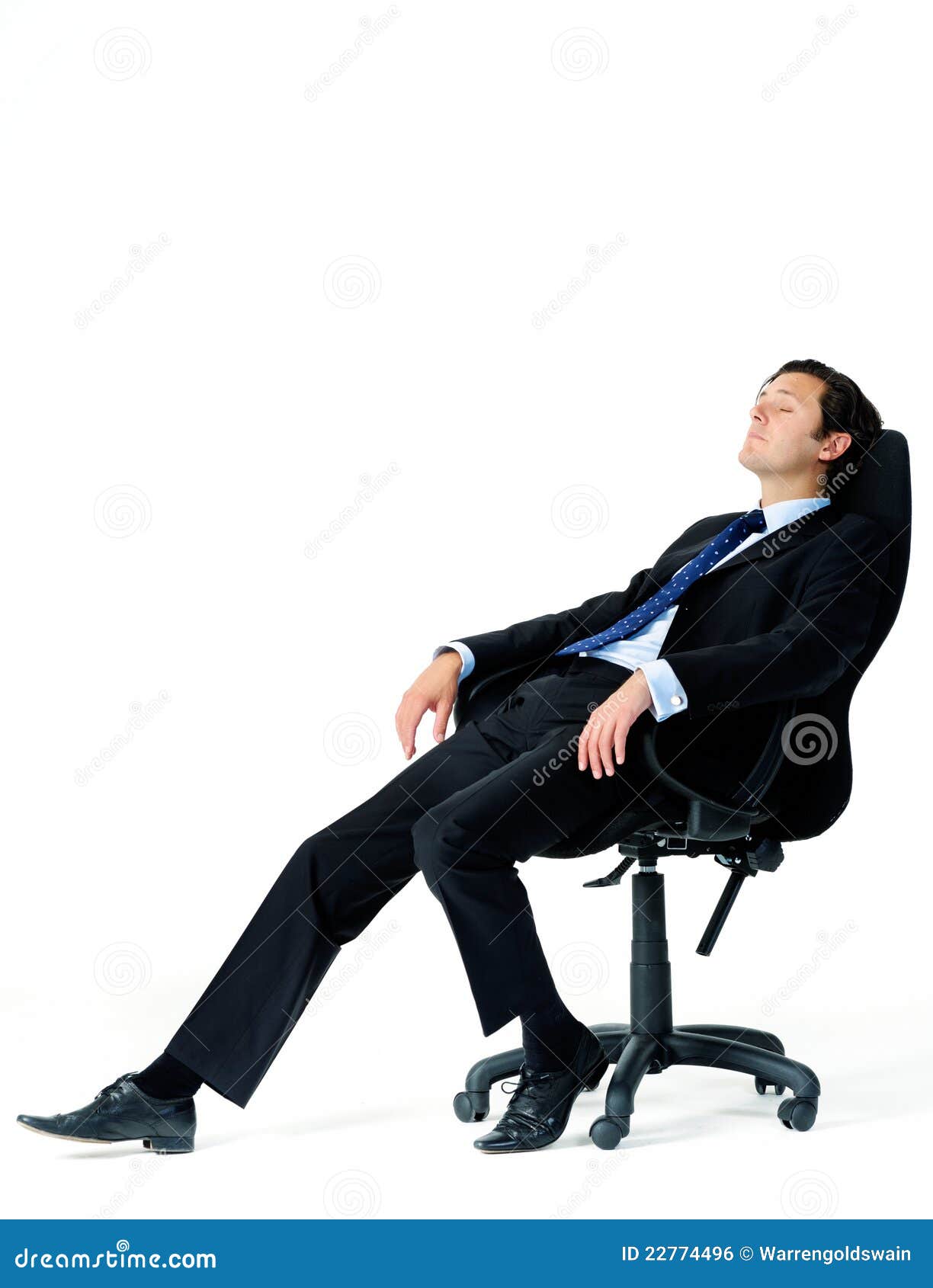 Relaxed worker is tired stock photo. Image of worker - 22774496