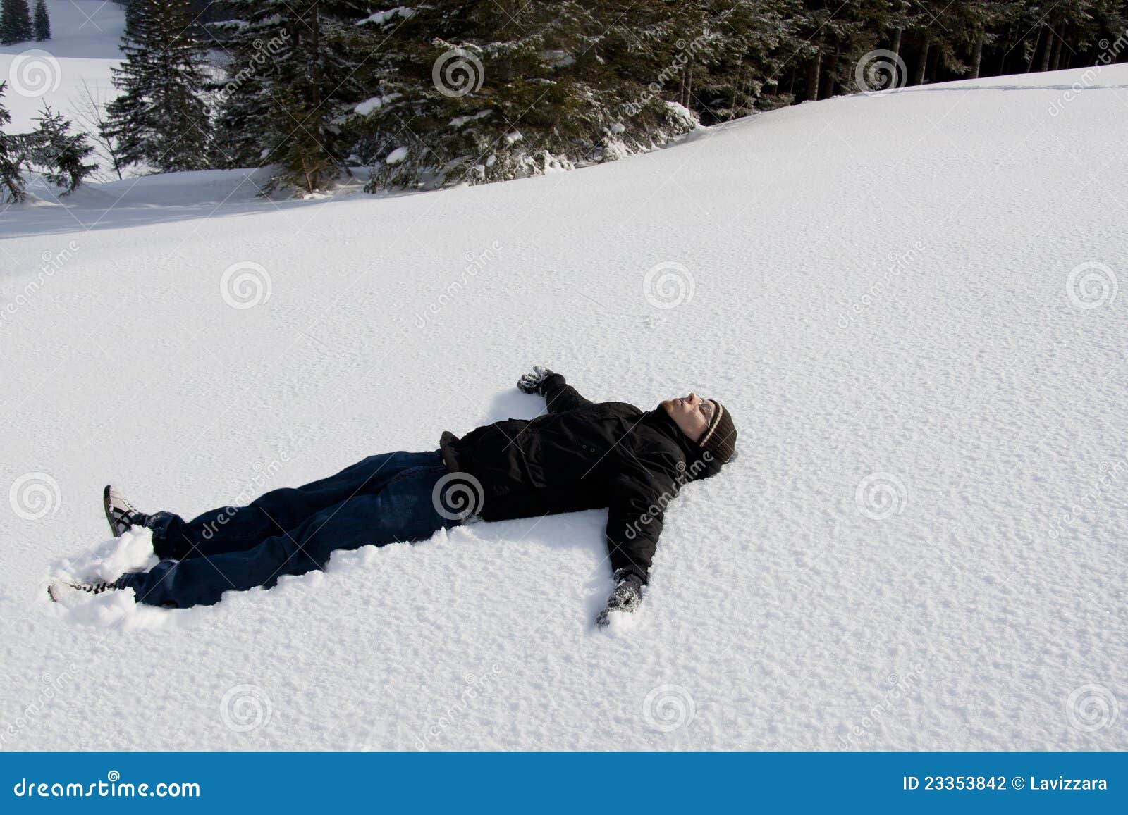 Relaxing stock photo. Image of challenge, snow, extreme - 23353842