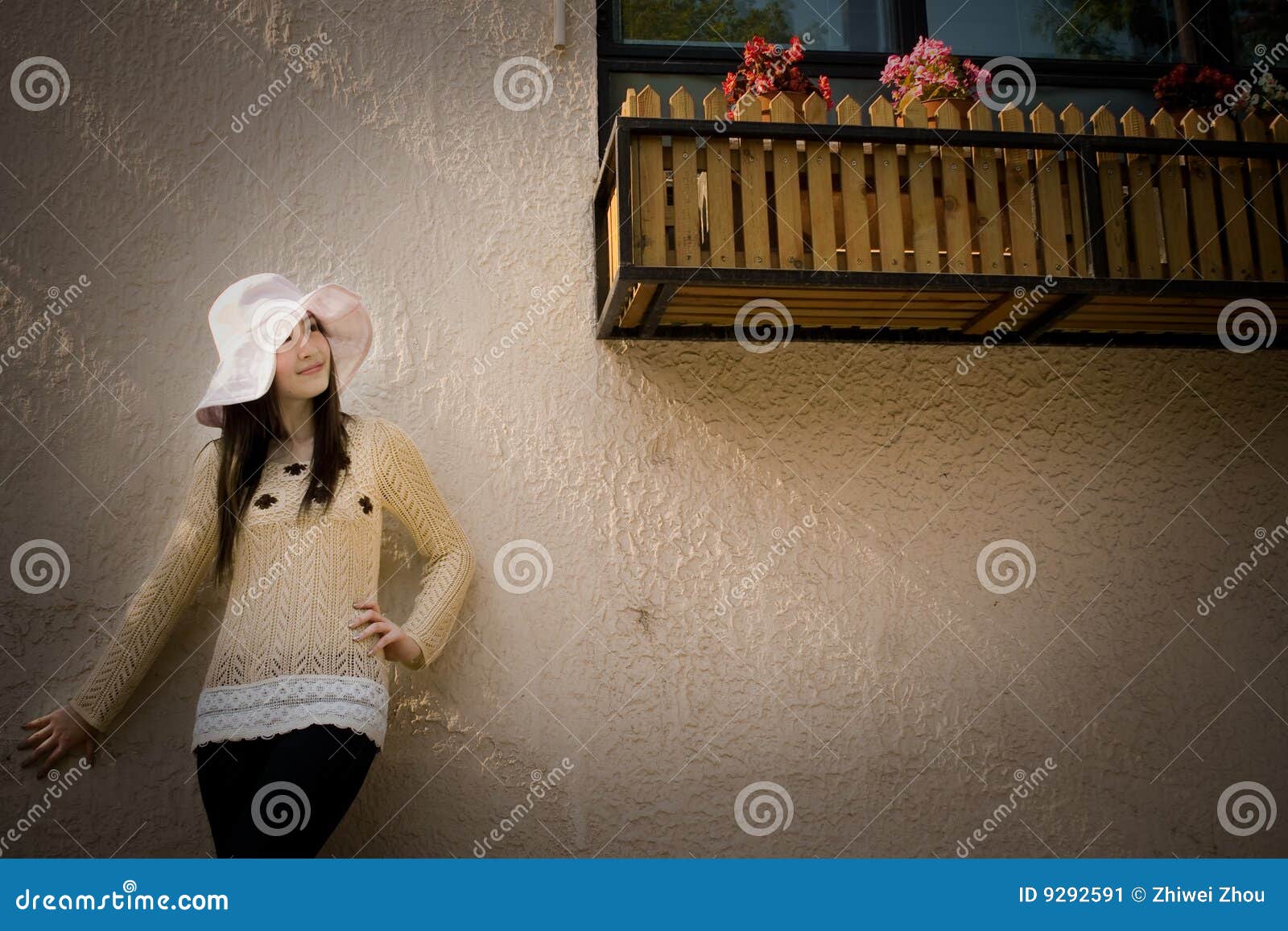 Relaxing afternoon stock image. Image of person, pretty - 9292591