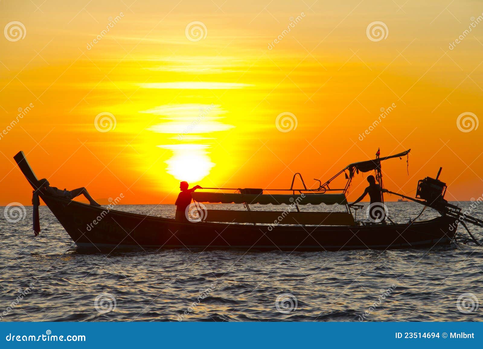 Relaxing boat stock photo. Image of sunlight, outdoors - 23514694