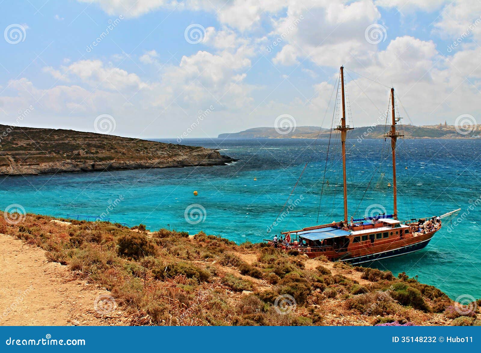 Relaxing on the boat stock photo. Image of relax, boat - 35148232