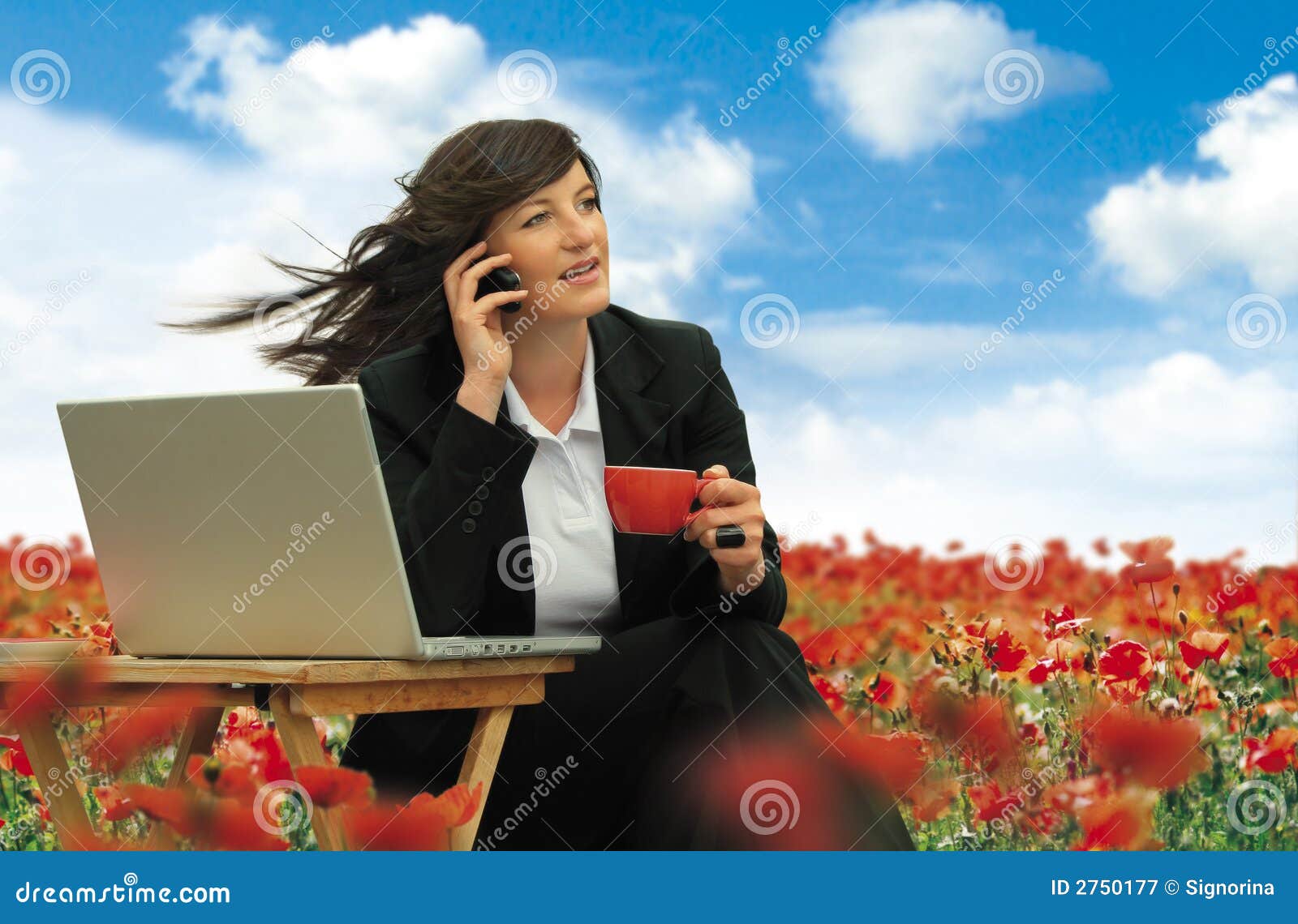 Relaxing business 14 stock image. Image of outdoor, coffee - 2750177