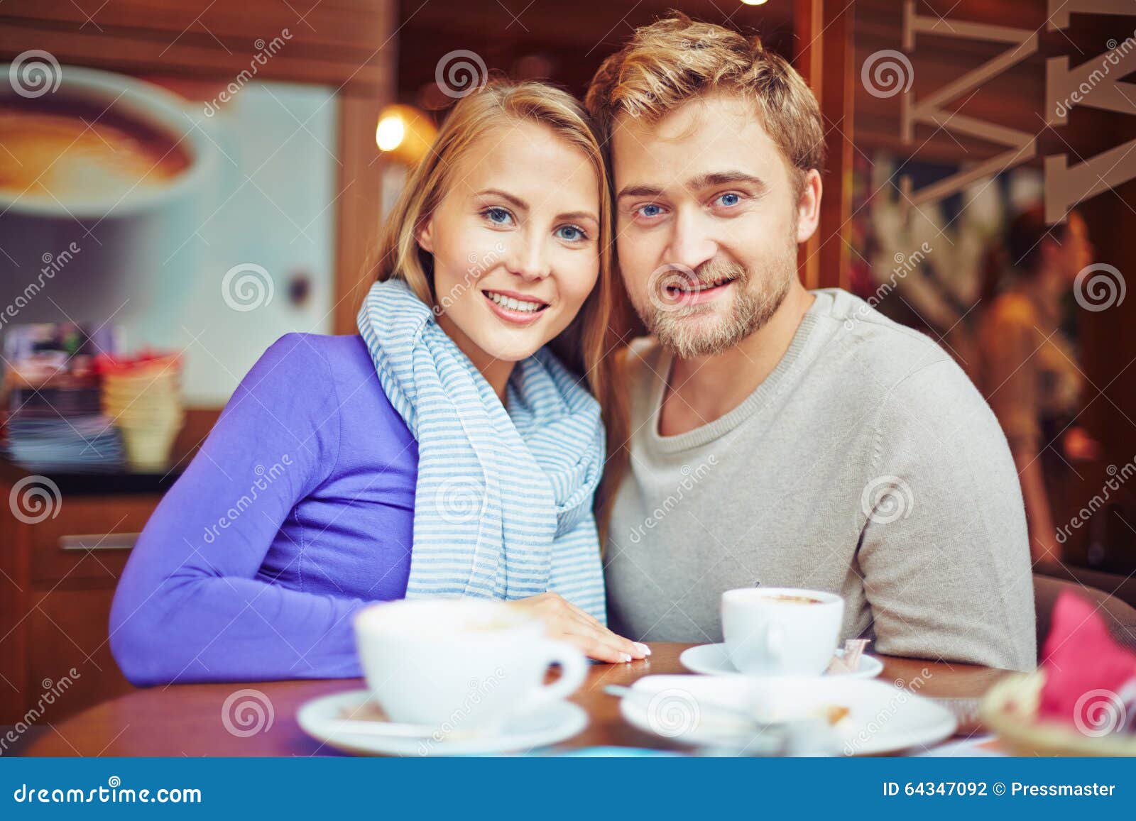 Relaxing in cafe stock photo. Image of adult, women, handsome - 64347092