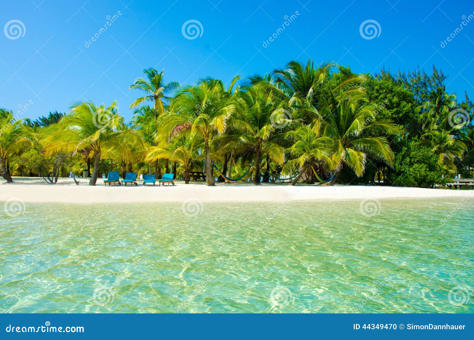 Relaxing on Chair - Beautiful Island Stock Photo - Image of nature ...