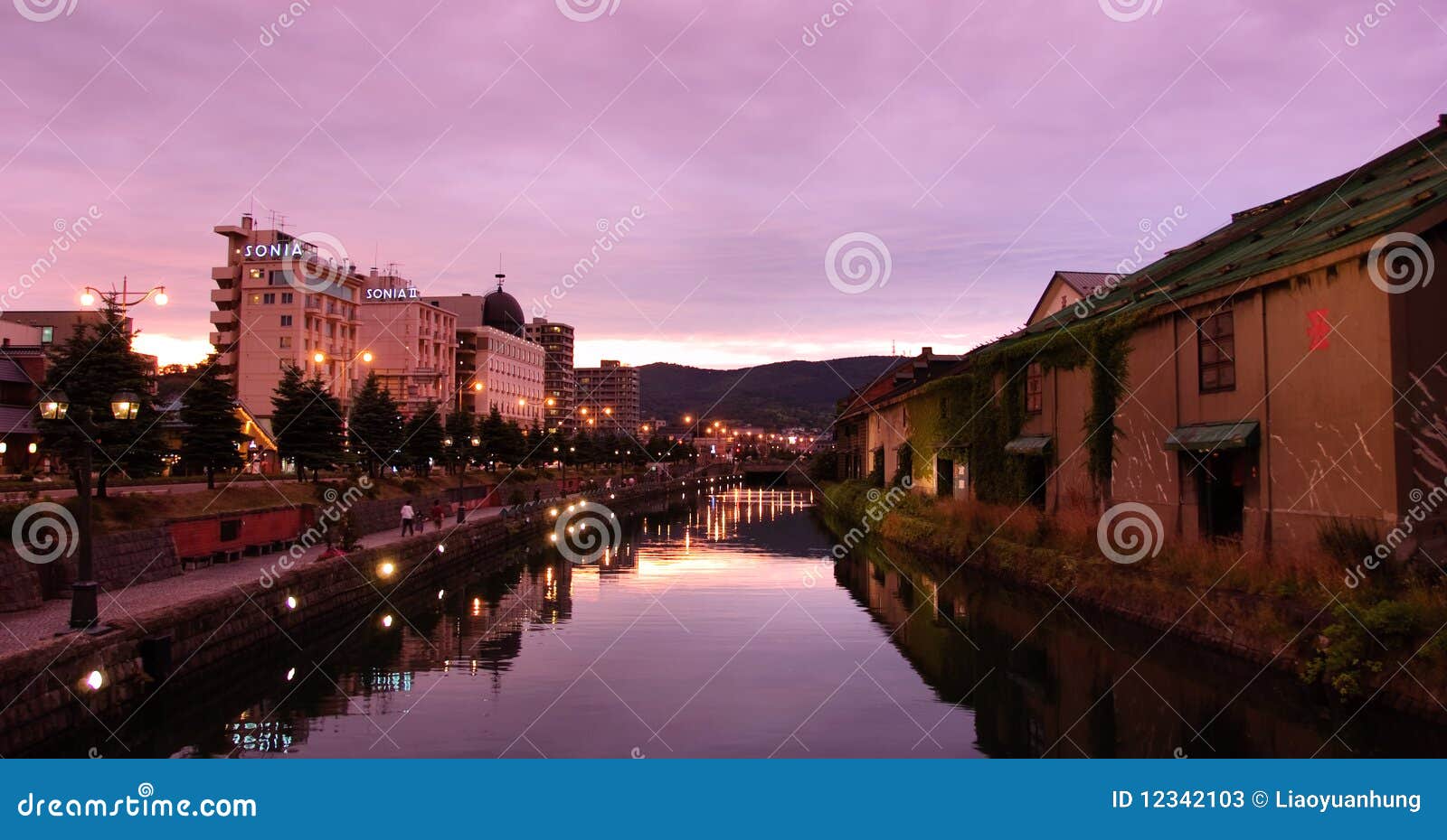 Relaxing city stock image. Image of scenic, asia, cloud - 12342103