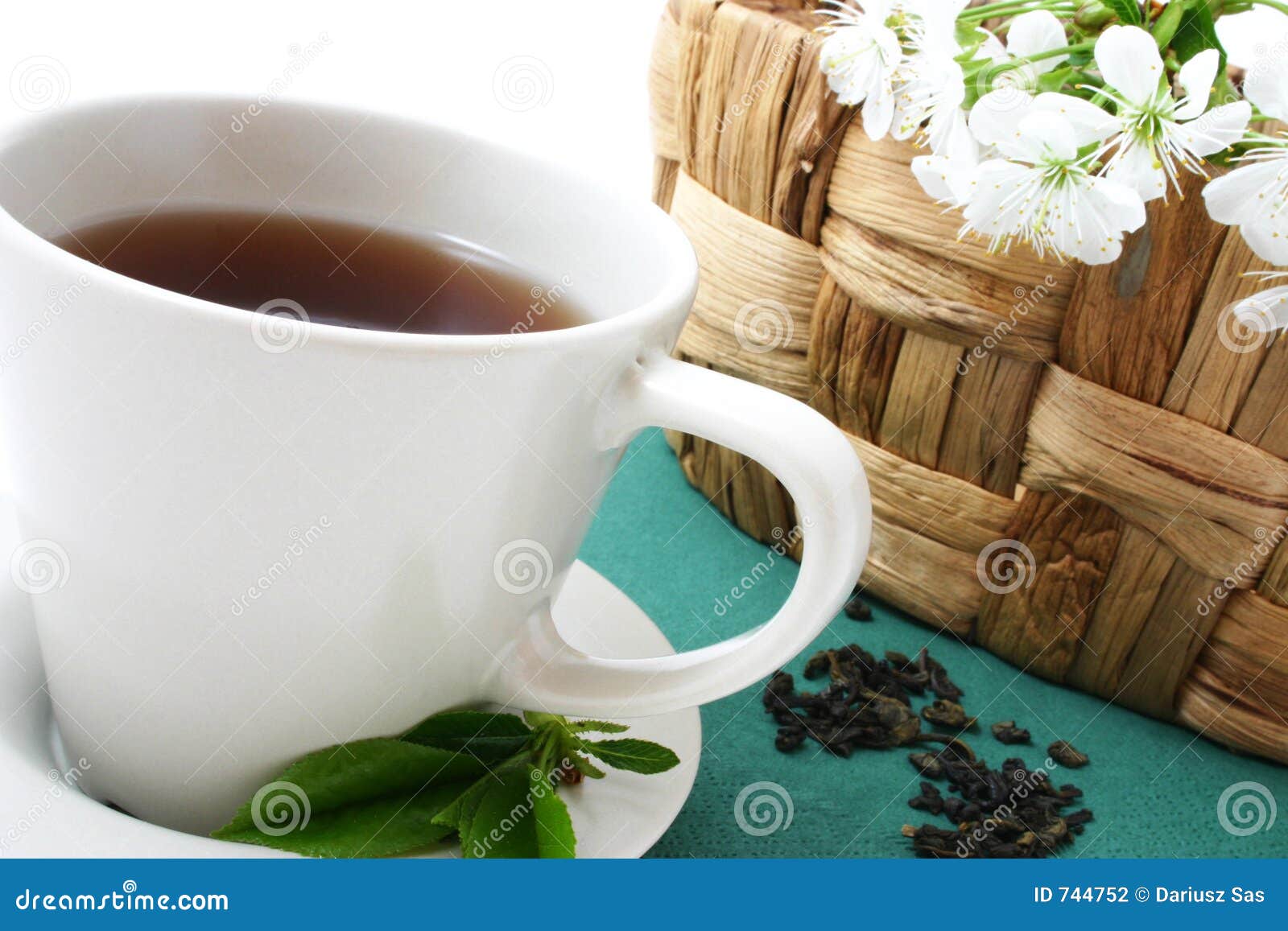 Relaxing cup of tea stock photo. Image of robust, saucer - 744752