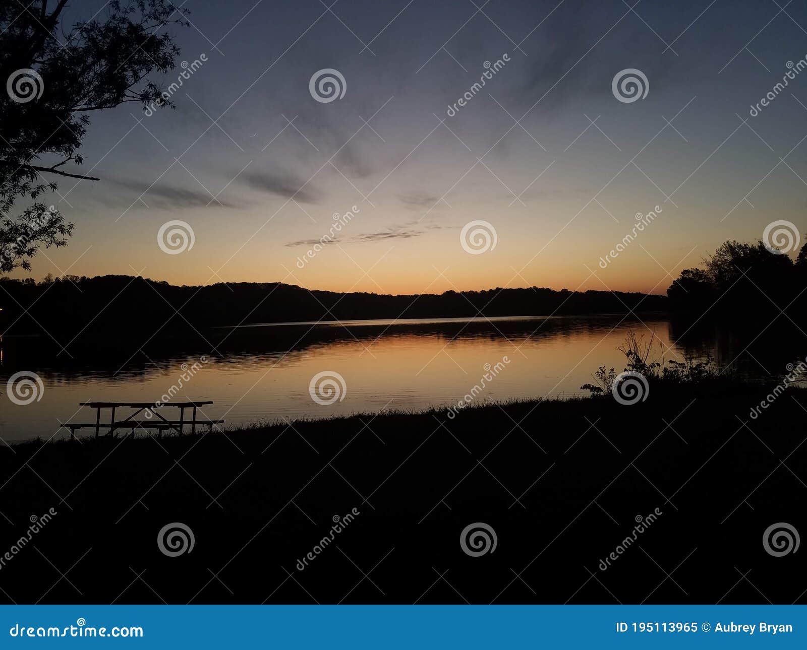 Relaxing evening sunset stock image. Image of cloud - 195113965