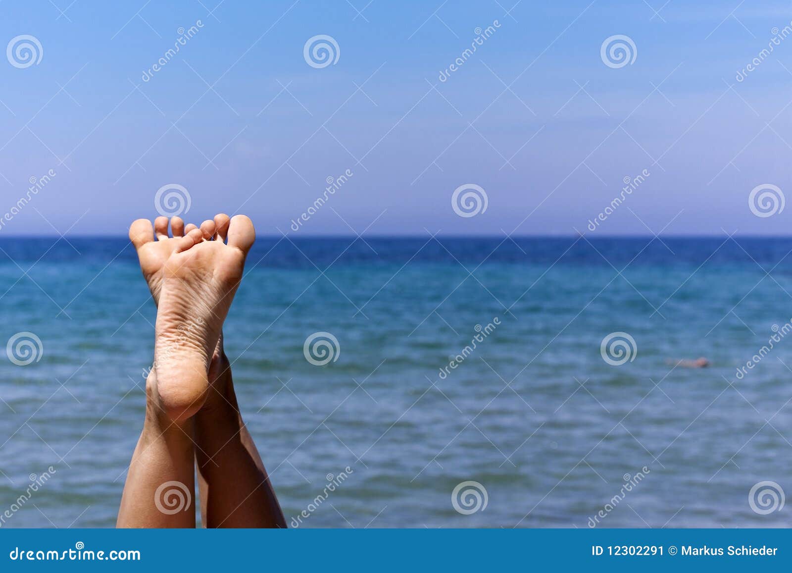 Relaxing feets stock image. Image of shin, resort, foot - 12302291