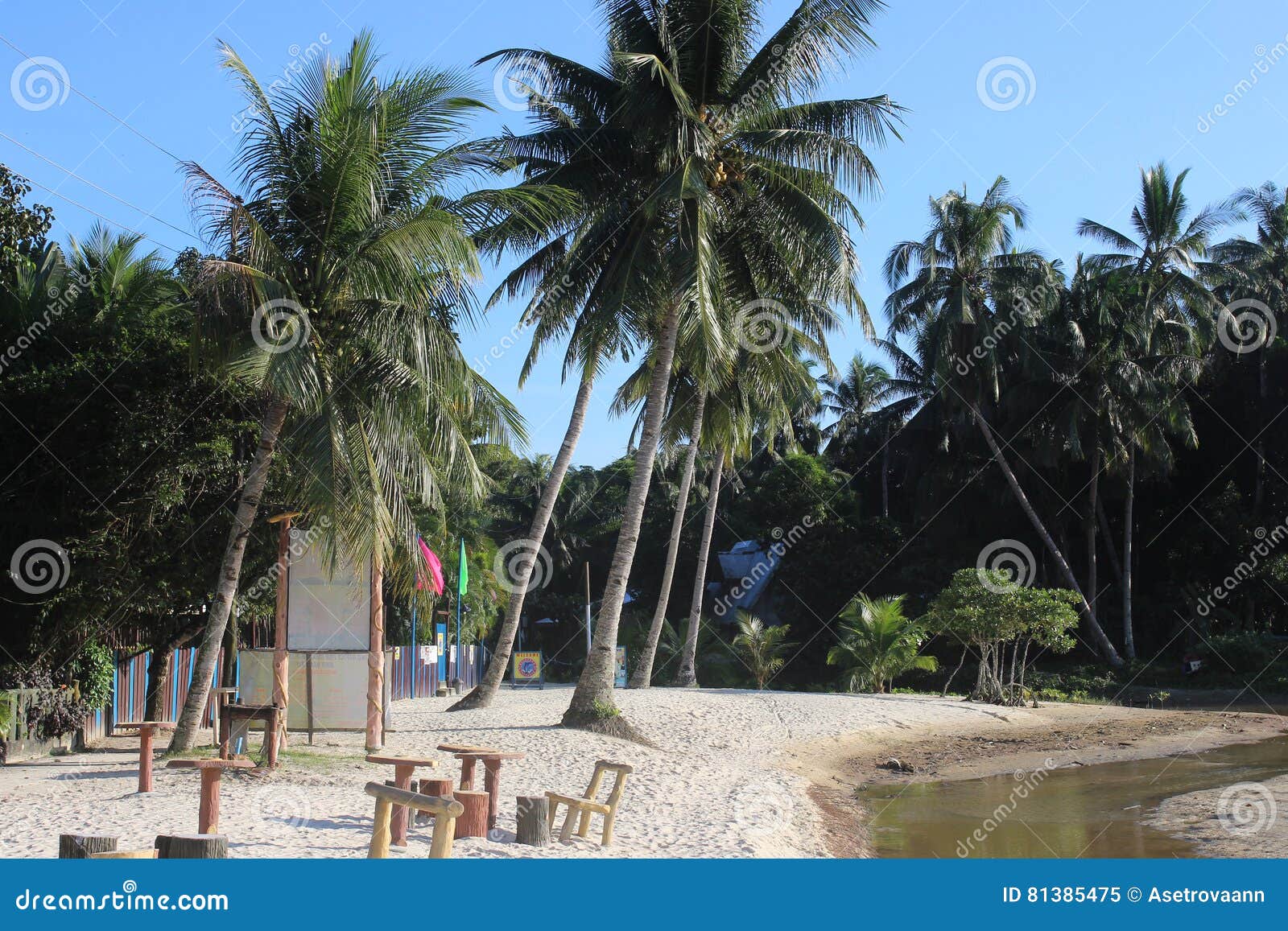 Relaxing Holidays in Tropical Paradise. Philippines Stock Image - Image ...