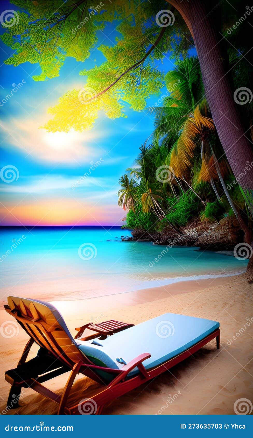Relaxing Illustration Artificial Intelligence Artwork Generated Stock ...