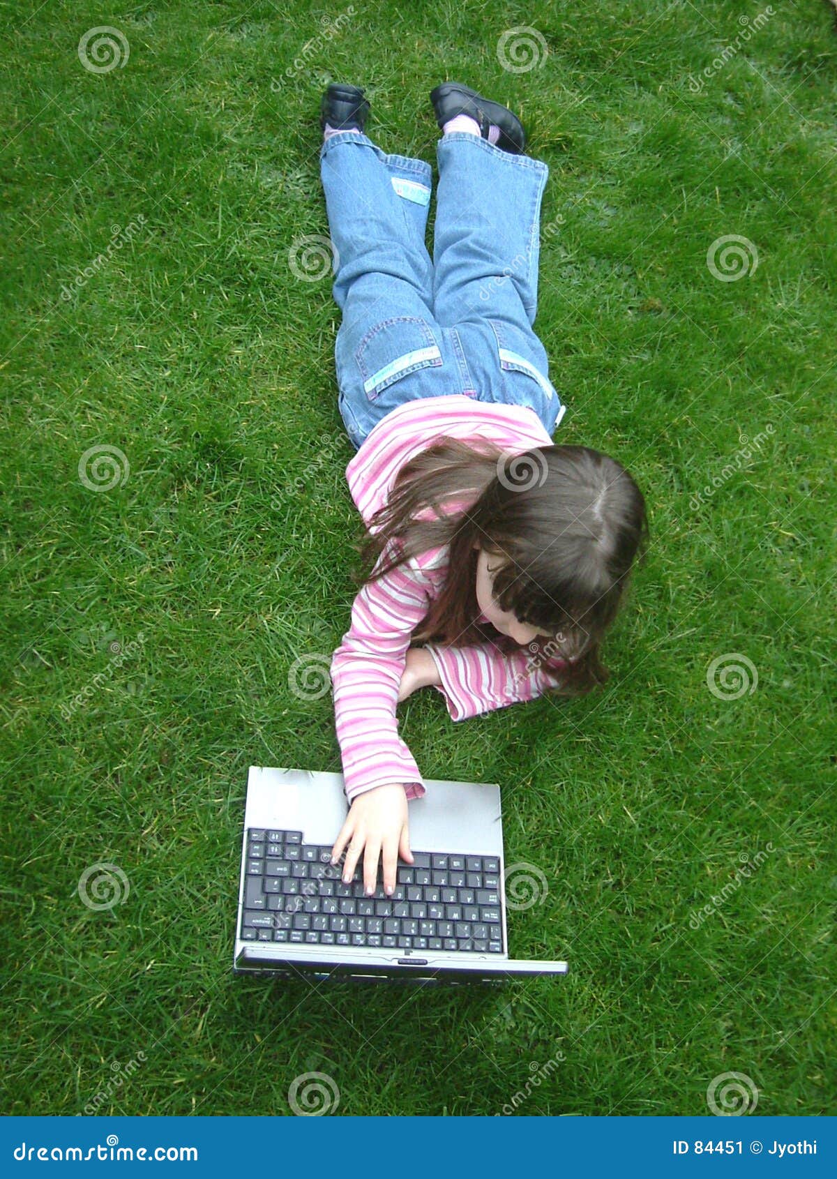 Relaxing with laptop stock image. Image of outdoor, play - 84451