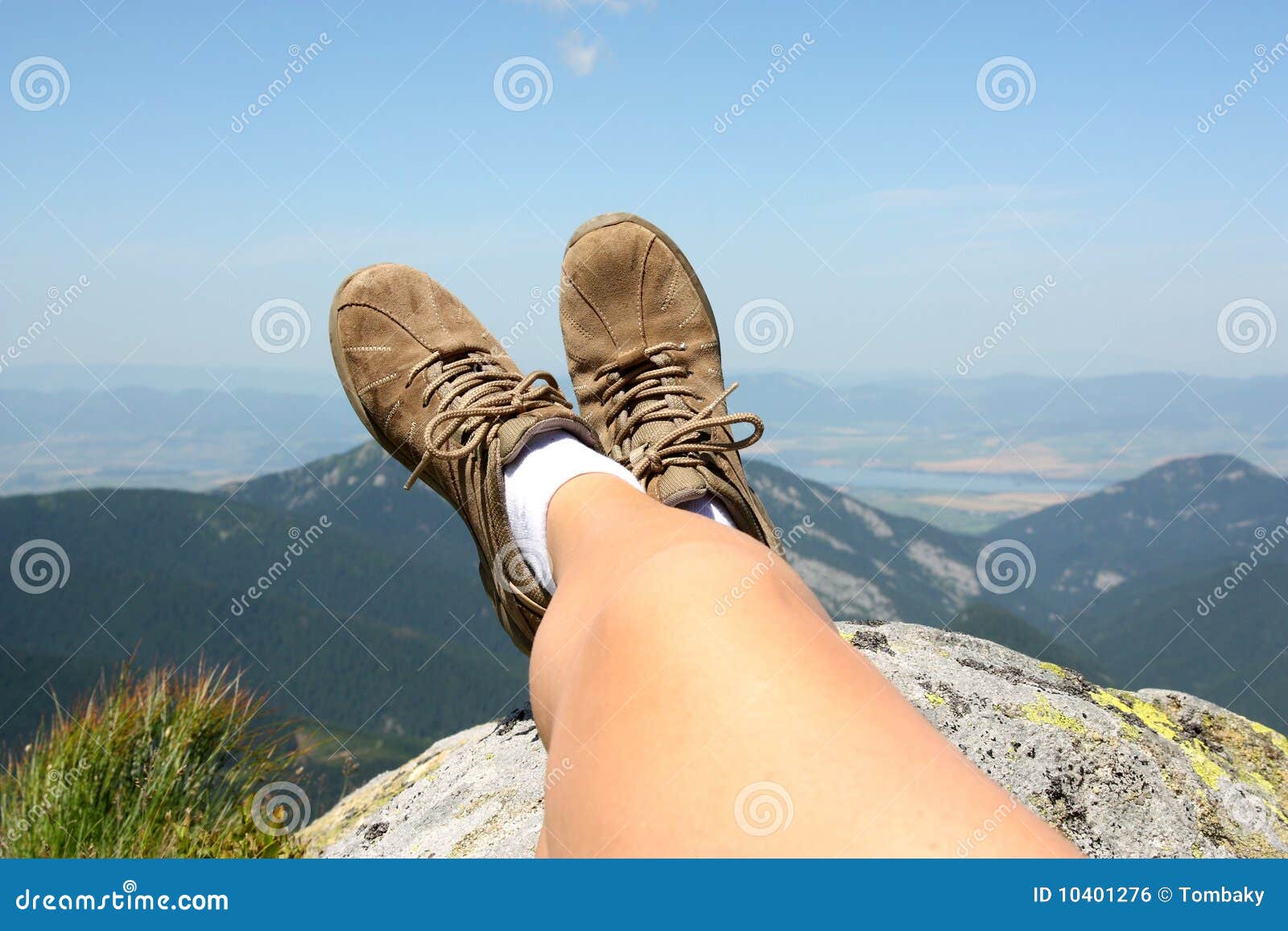 Relaxing in mountains stock photo. Image of lifestyle - 10401276
