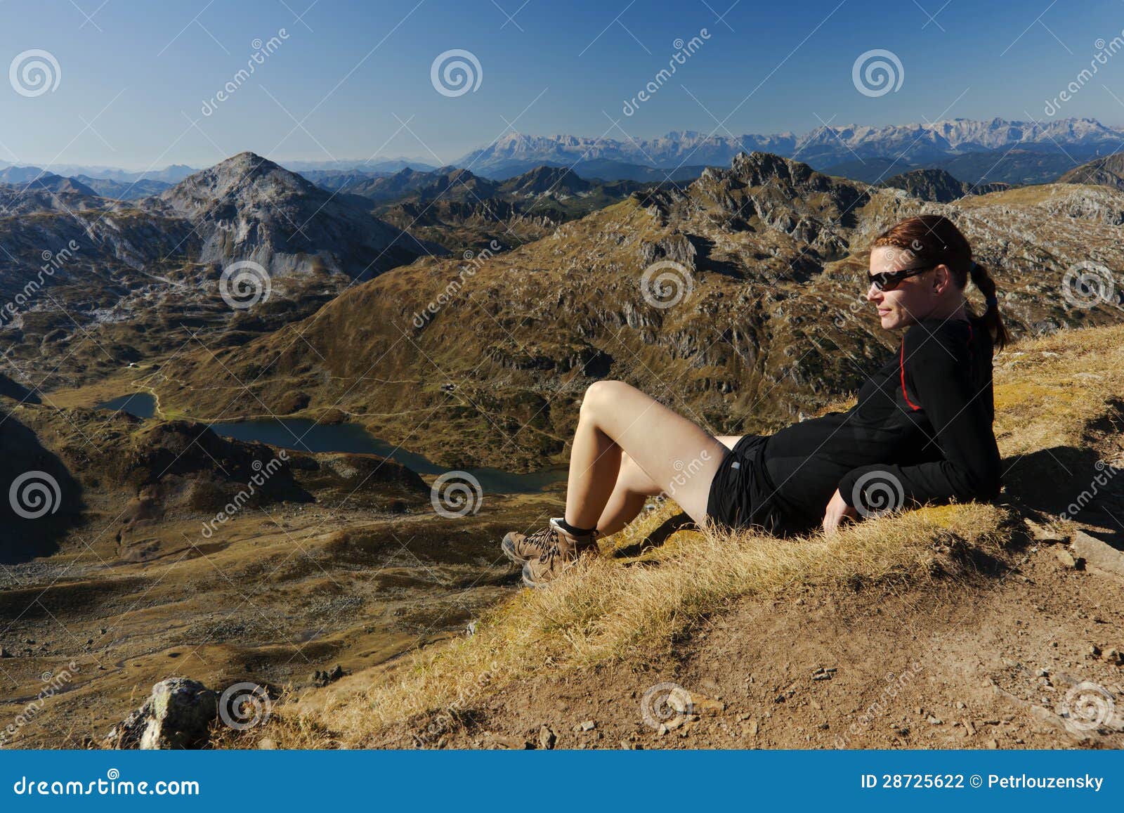 Relaxing in the mountains stock photo. Image of tourism - 28725622