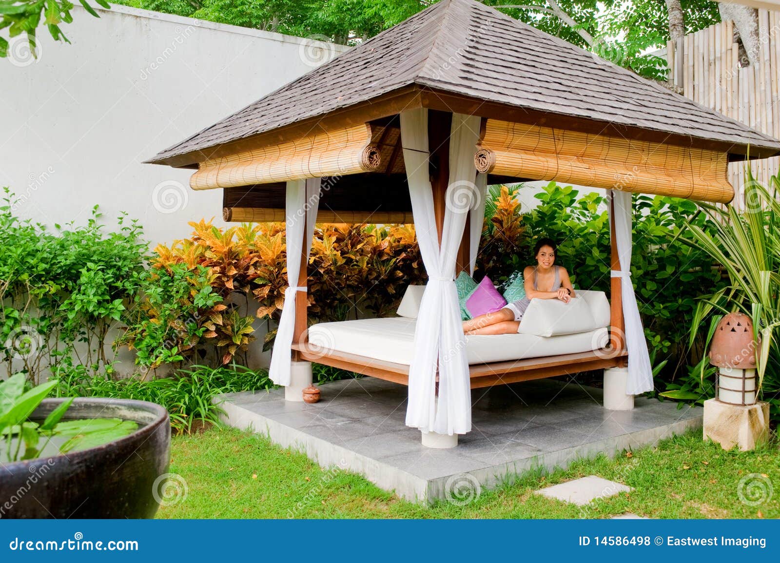 Relaxing Outdoors stock photo. Image of adult, lady, confident - 14586498