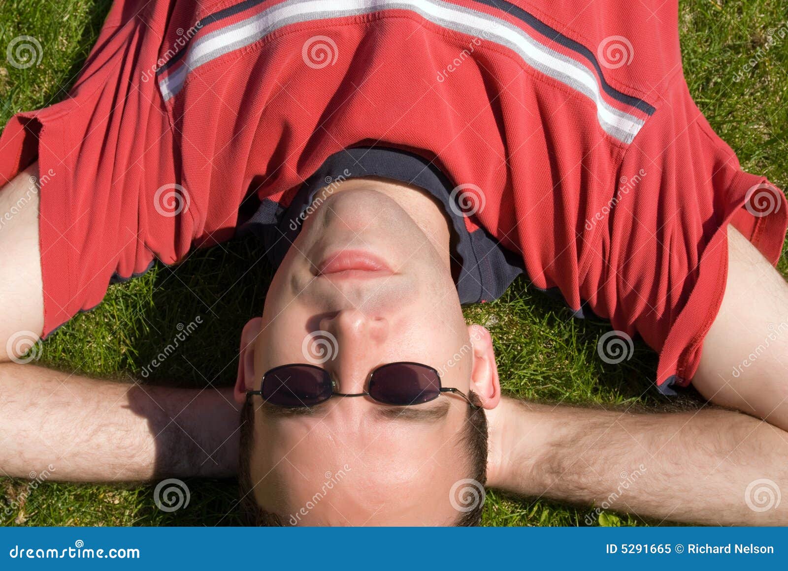 Relaxing Outside stock image. Image of sleep, alone, outdoor - 5291665