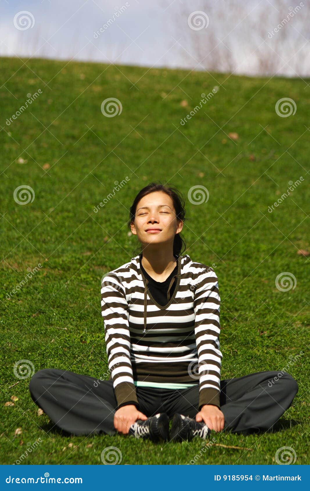 Relaxing outside stock photo. Image of meadow, fresh, outside - 9185954