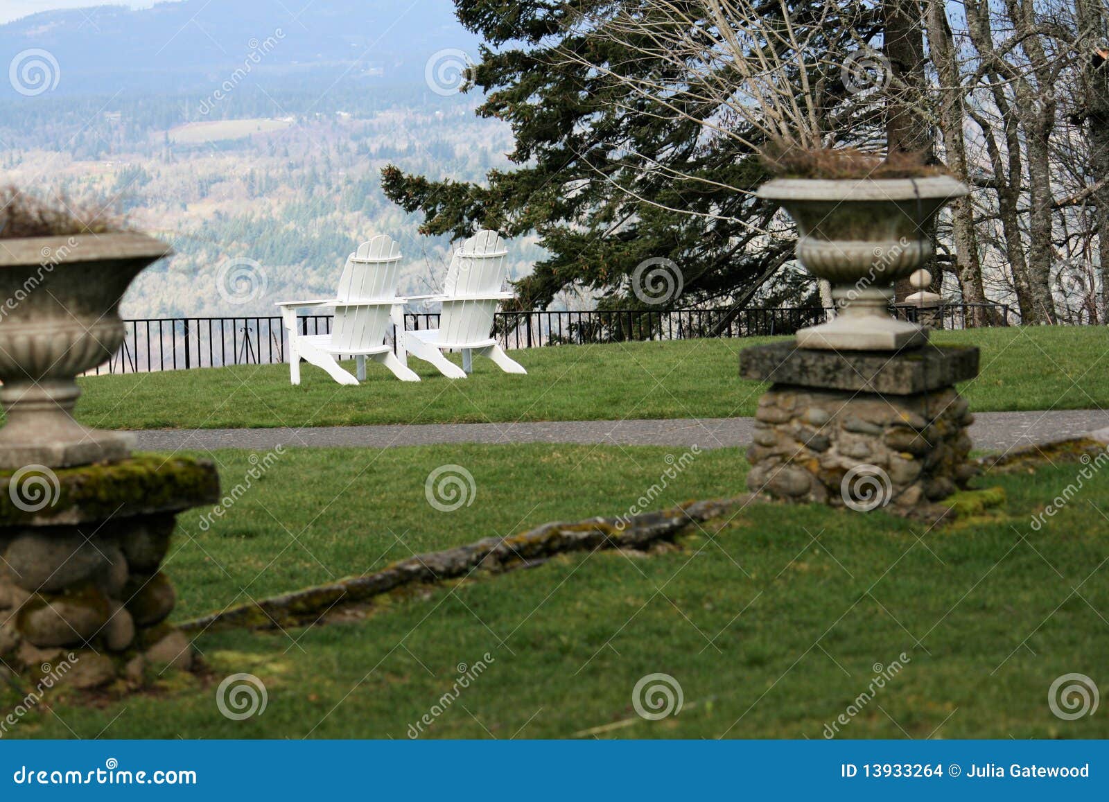 Relaxing Overlook stock photo. Image of dock, house, green - 13933264