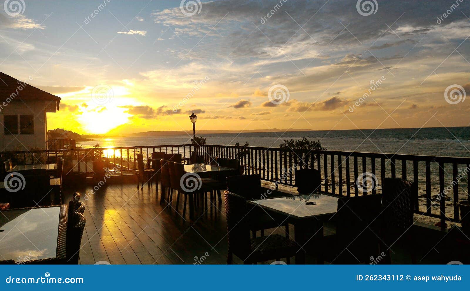 Relaxing Place To Enjoy the Sunset Stock Photo - Image of relaxing ...
