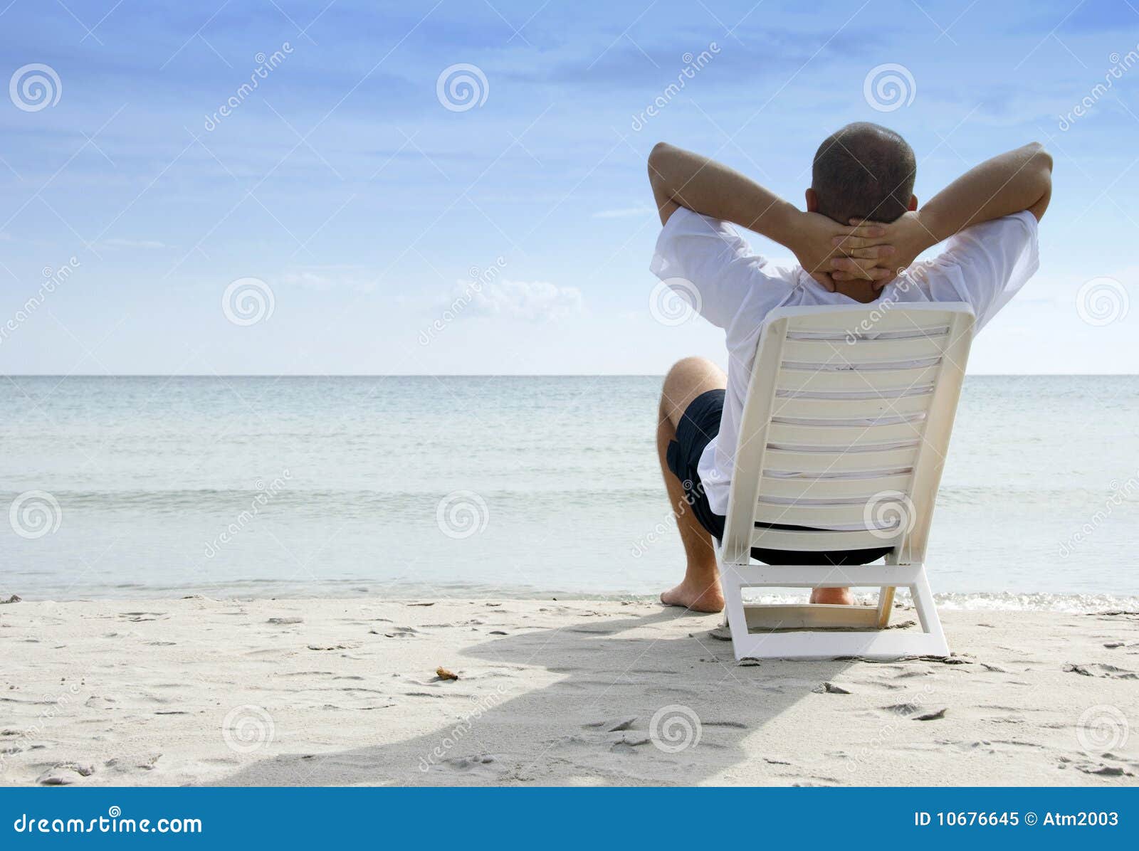 Relaxing in the sea stock image. Image of leisure, relax - 10676645