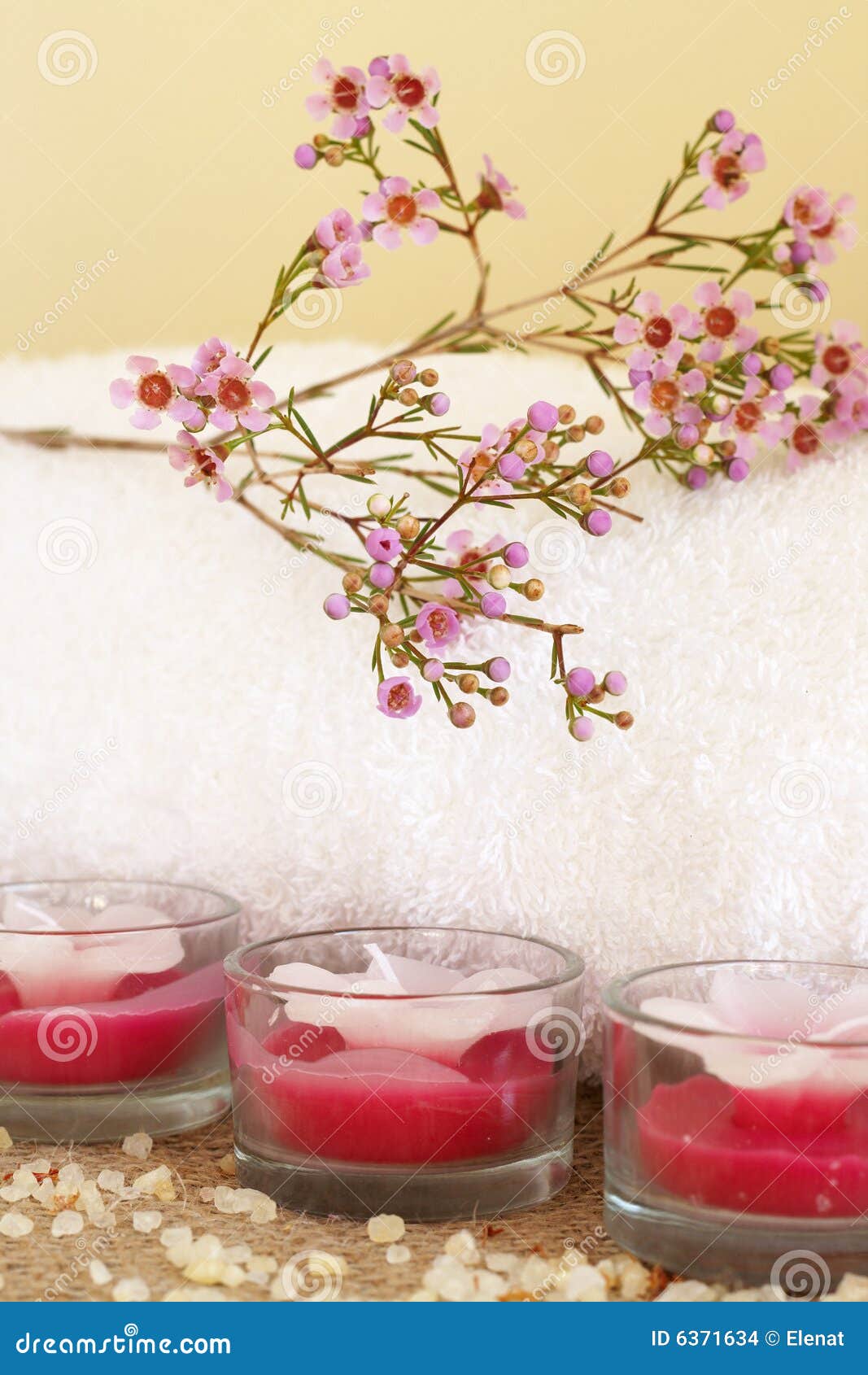 Relaxing spa scene stock photo. Image of care, luxurious - 6371634