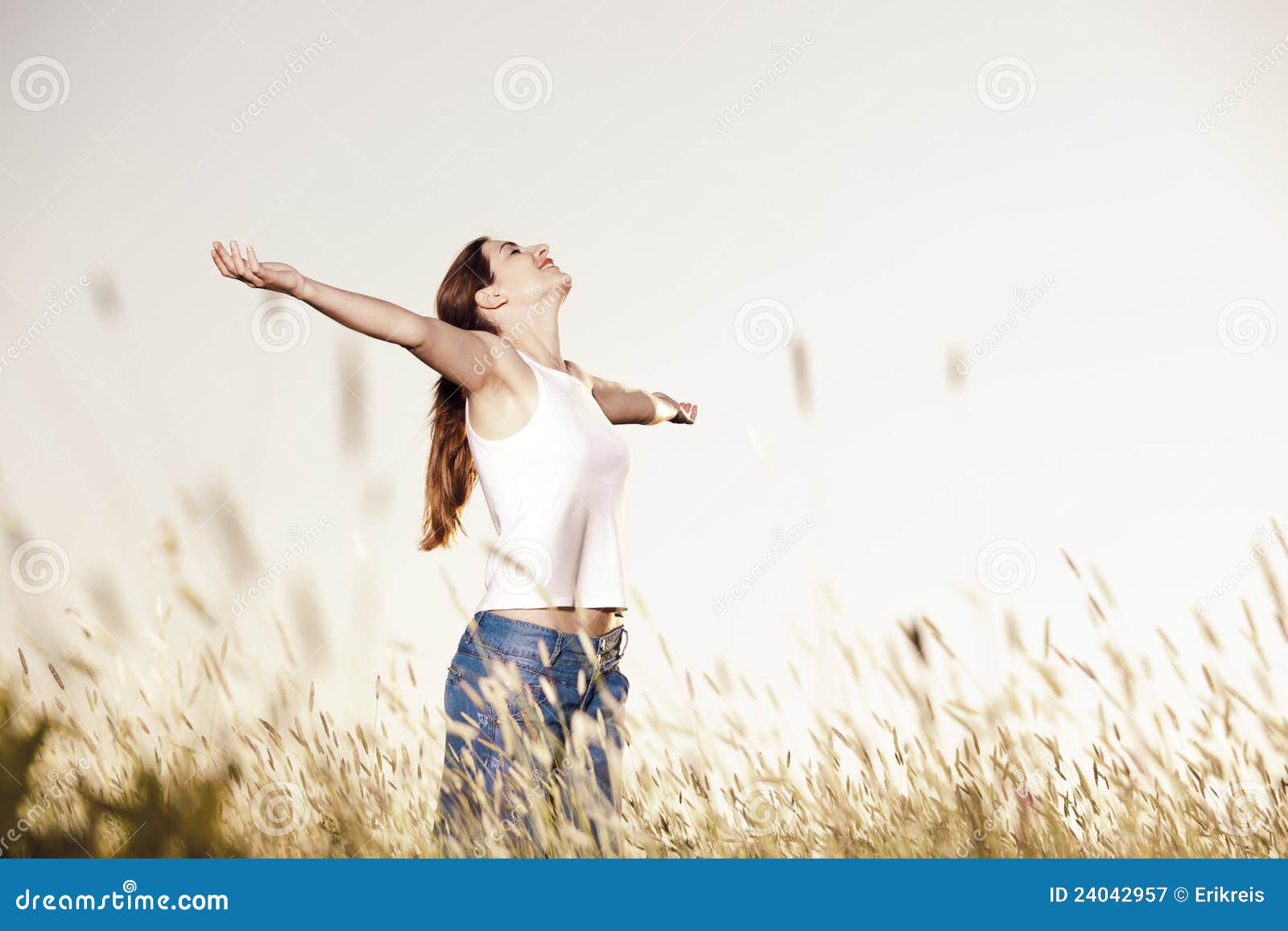 Relaxing on a summer day stock image. Image of leisure - 24042957