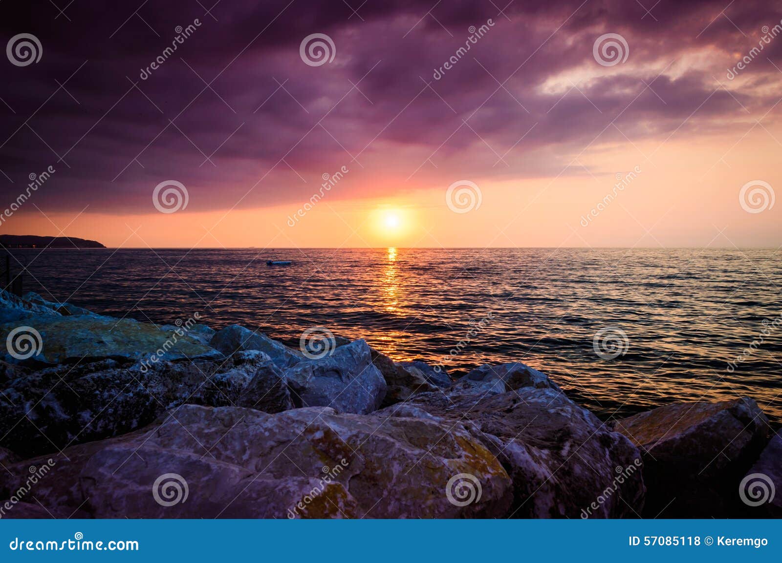 Relaxing Sunset stock photo. Image of orange, outdoor - 57085118
