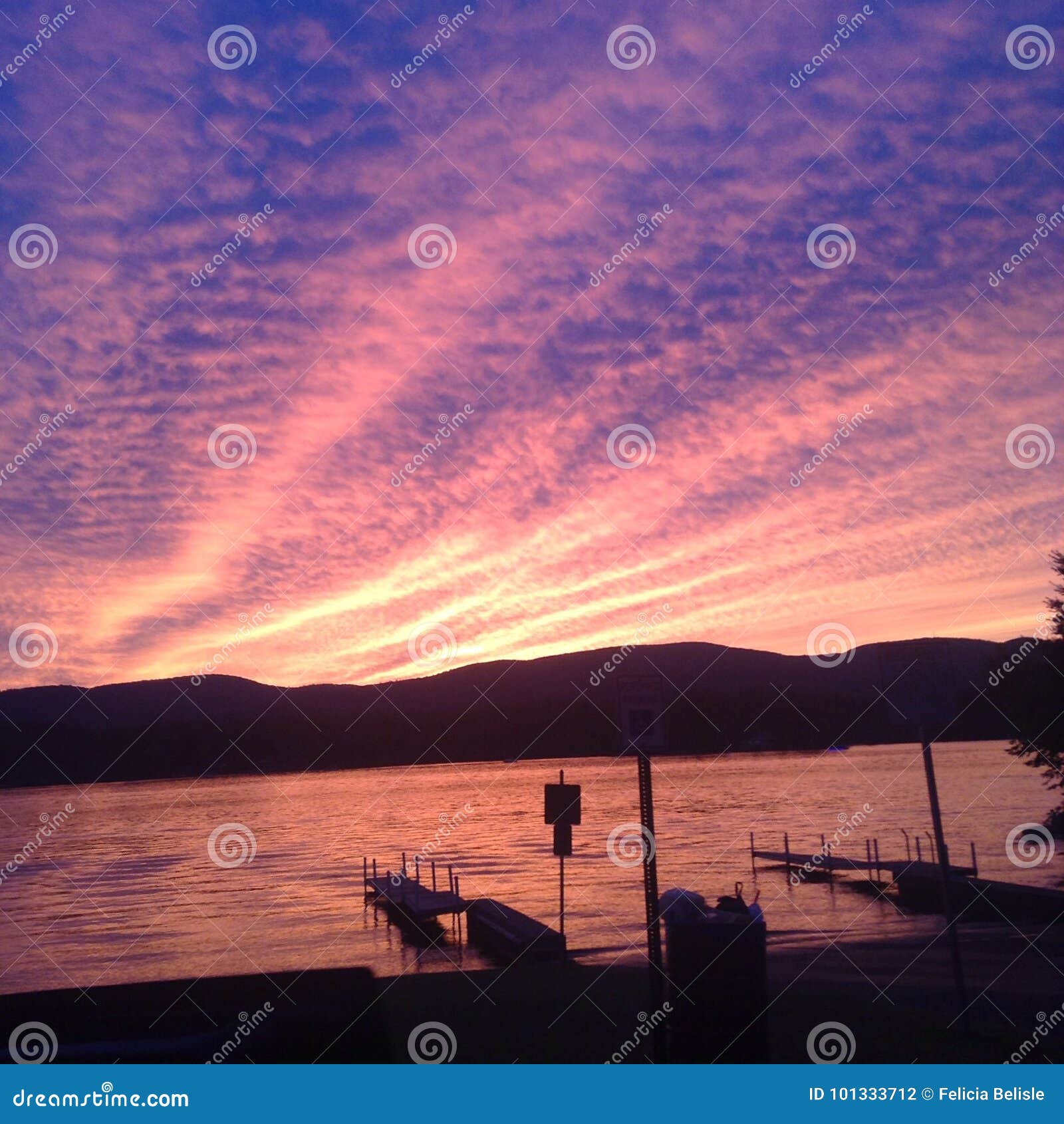 Relaxing Sunset at the Lake Stock Photo - Image of shawdows, lake ...