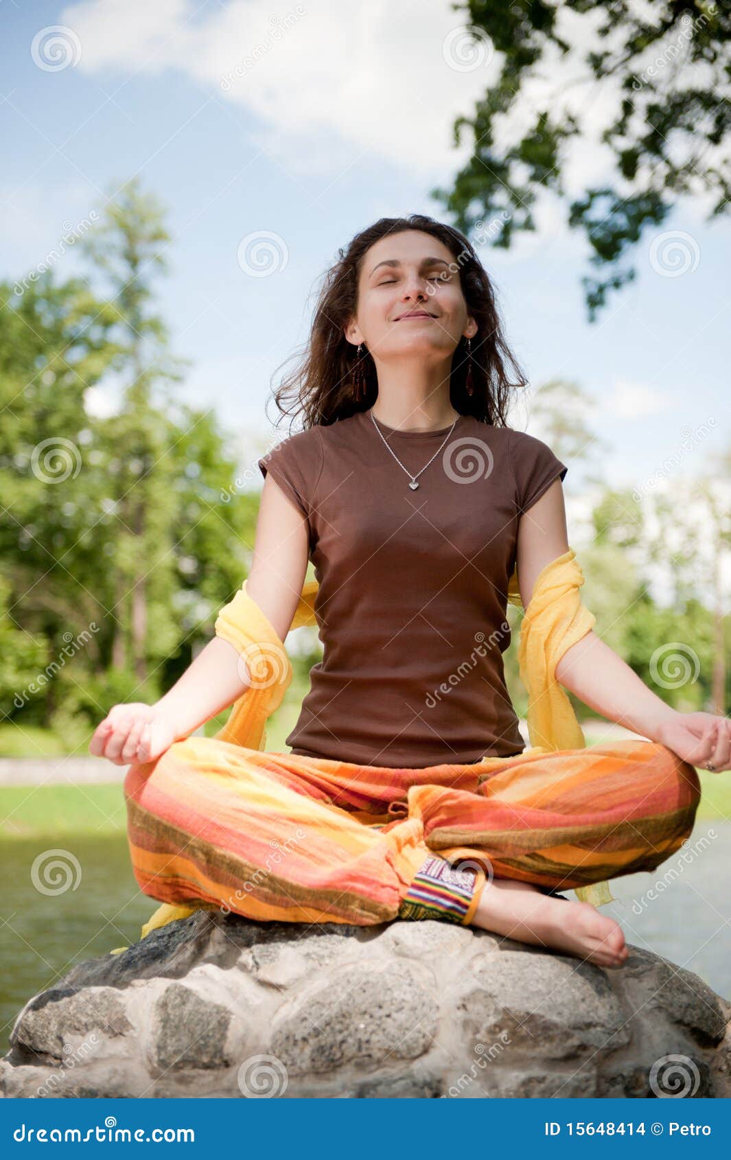 Relaxing time stock photo. Image of evening, pretty, harmony - 15648414