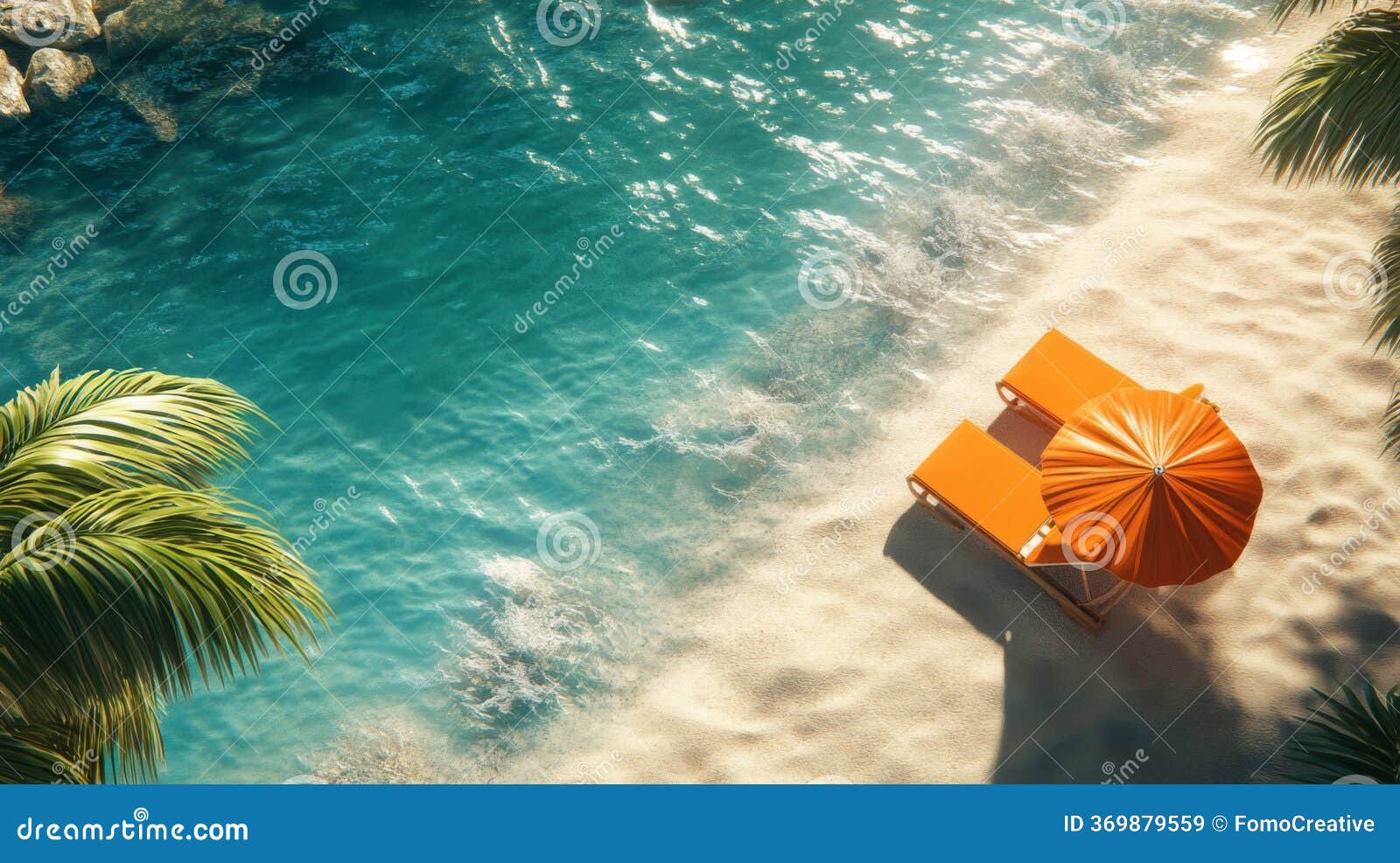 Relaxing Tropical Beach Scene Wooden Table For Product Display , Sandy ...