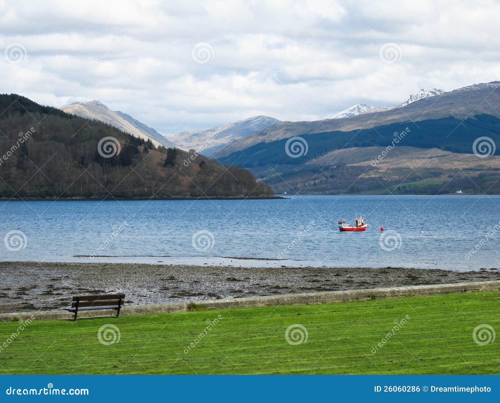 Relaxing view stock photo. Image of beautiful, mountain - 26060286