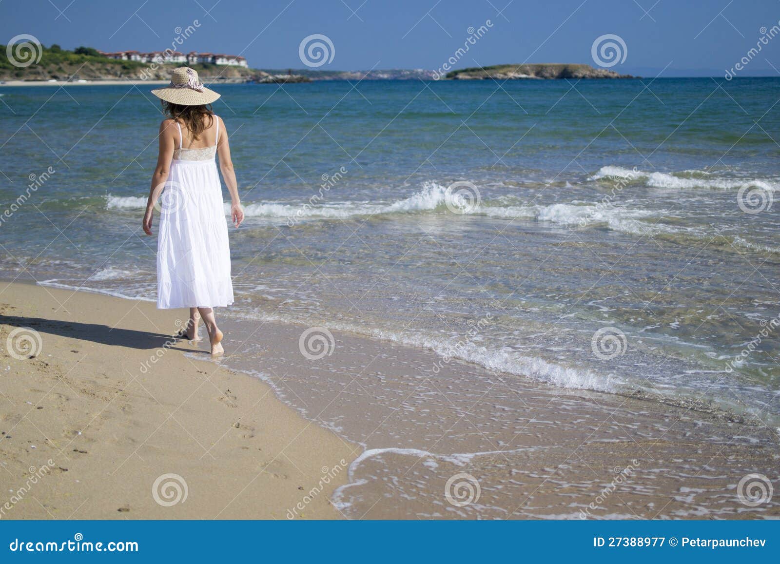 Relaxing Walk Along the Shore Stock Image - Image of scene, bulgaria ...