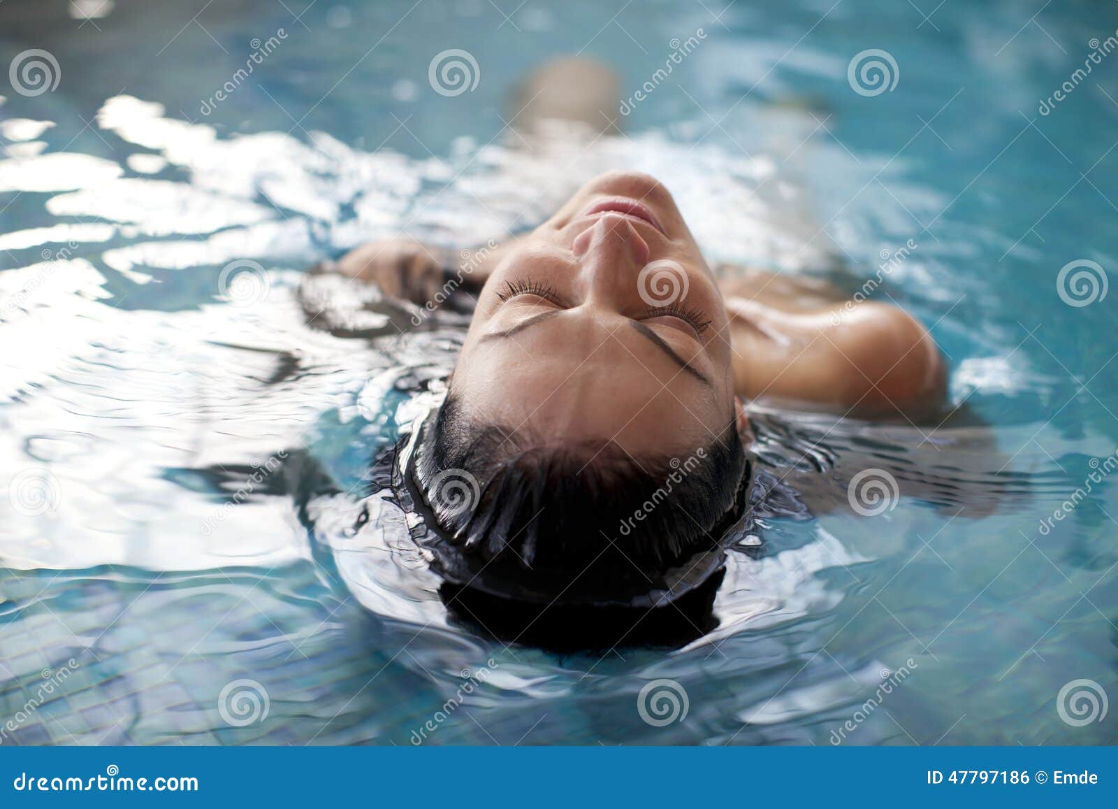 Relaxing in the water stock photo. Image of enjoyment - 47797186