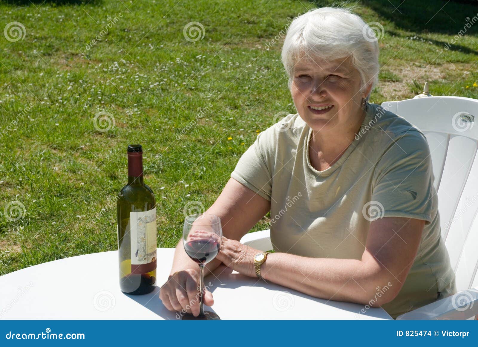 Relaxing with wine stock photo. Image of wine, adults, enjoy - 825474