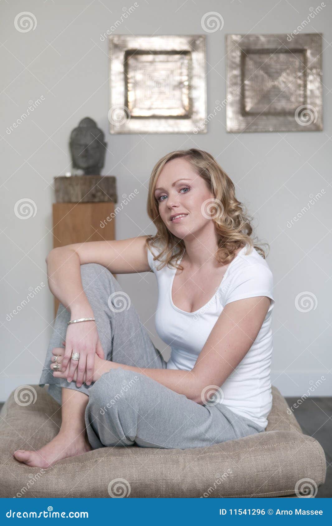 Relaxing woman stock photo. Image of female, recreation - 11541296