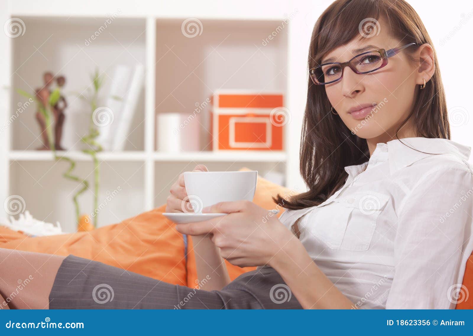 Relaxing after work stock photo. Image of resting, sofa - 18623356