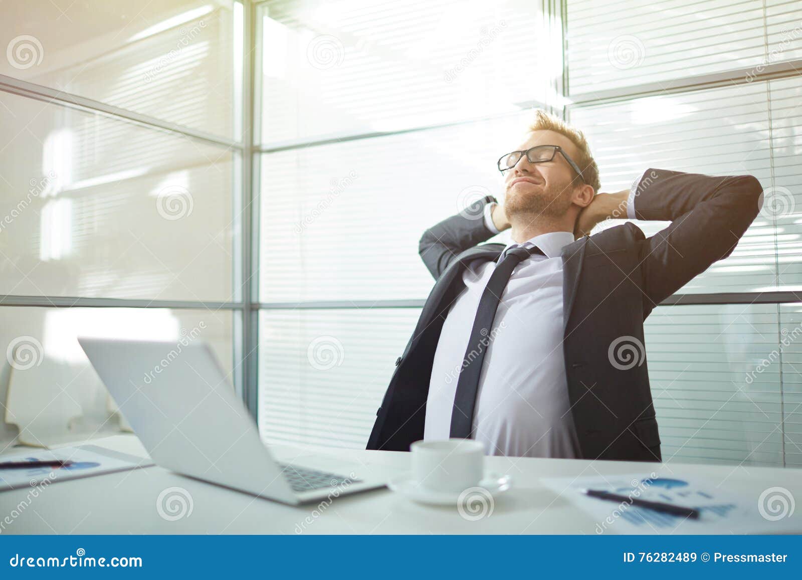 Relaxing after work stock image. Image of african, person - 76282489