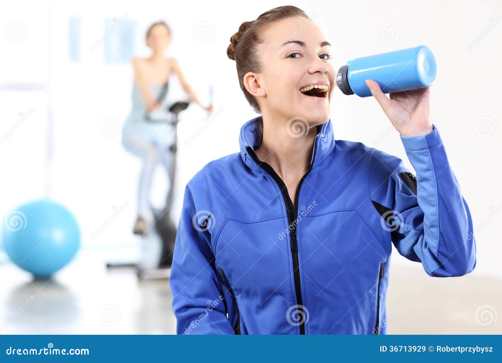 Relaxing after a workout stock image. Image of fashion - 36713929