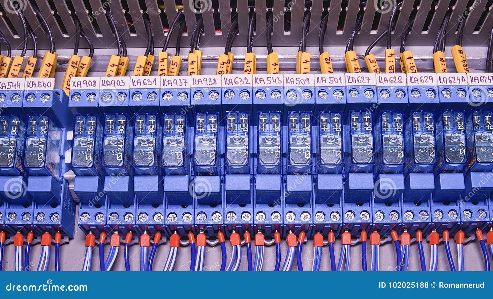 Old Relay Actuators Royalty-Free Stock Image | CartoonDealer.com #67974382