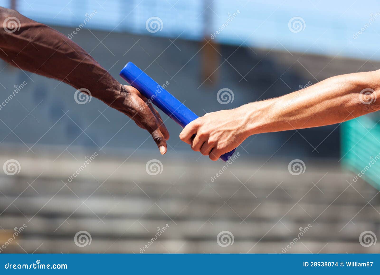 Relay Baton stock photo. Image of male, black, achievement - 28938074