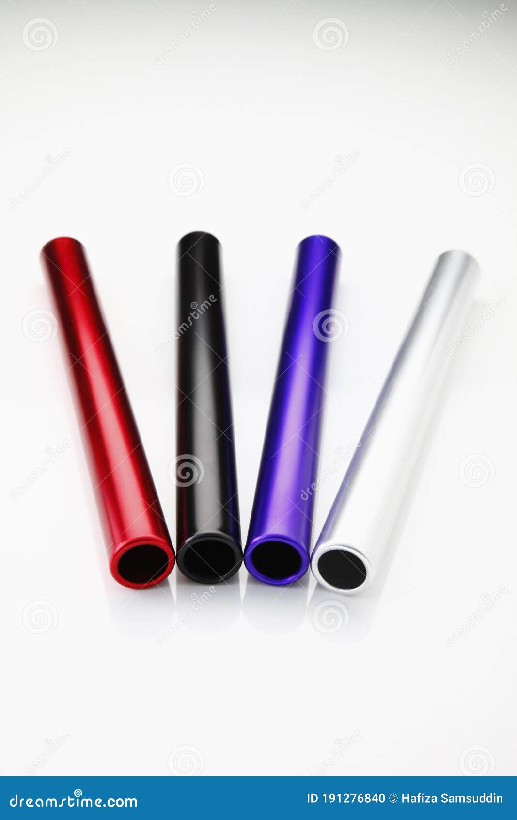 Relay Batons. Decorative Background Design Stock Photo - Image of four ...