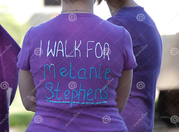 Relay for Life I walk for: editorial stock image. Image of celebrating ...