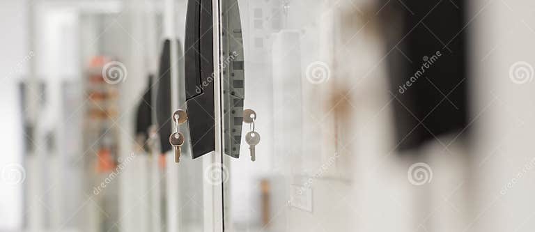 Relay Protection System. Bay Control Unit Stock Photo - Image of ...