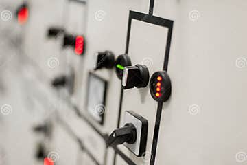 Relay Protection System. Bay Control Unit Stock Photo - Image of ...